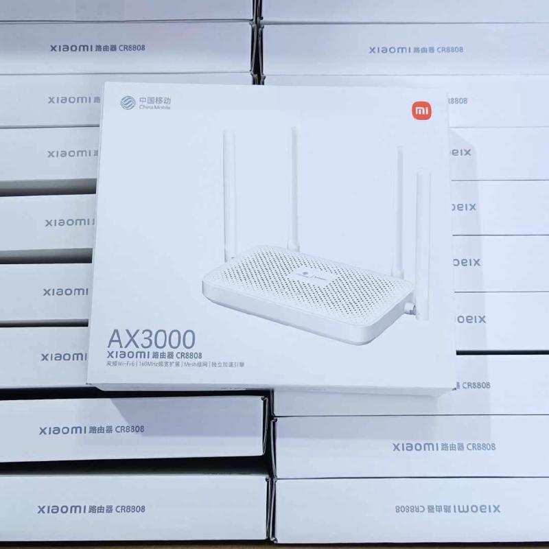 Bộ phát Wifi 6 Xiaomi CR8806/CR8808 AX3000 hỗ trợ Mesh và Beamforming MU-MIMO